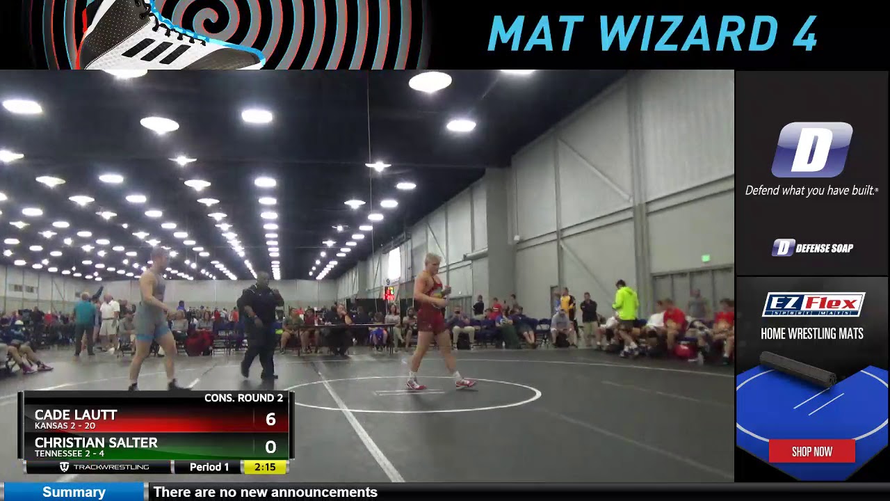 Mat 8 182 Cade Lautt Kansas 2 Vs Christian Salter Tennessee 2 - YouTube