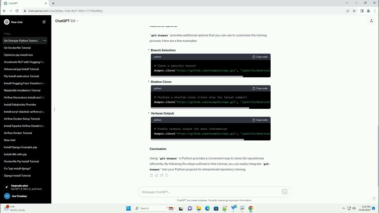 pip install git dumper - YouTube