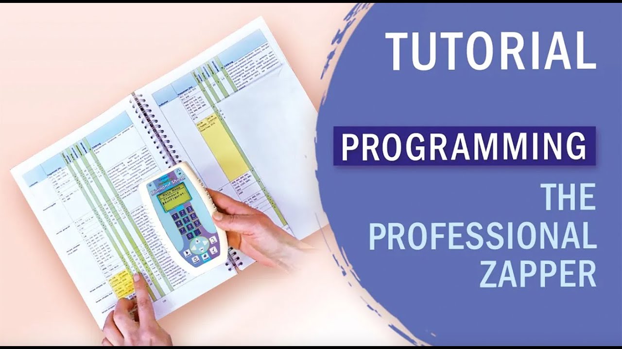 How to program the Diamond Shield Professional Zapper - Tutorial - YouTube