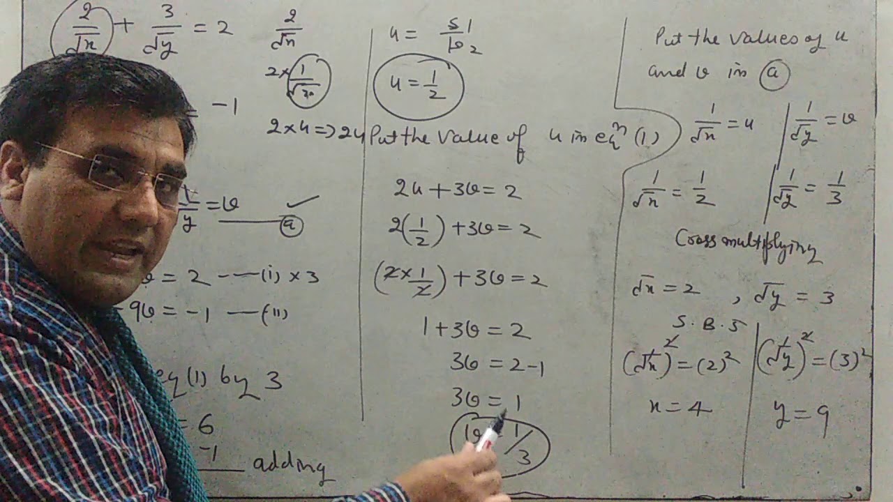 Class Xth maths.... solutions of linear equations in two variables ...