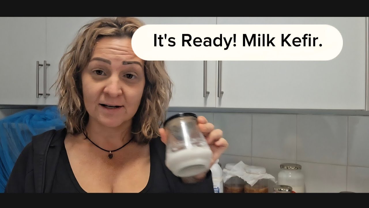 It's ready! Milk Kefir. - YouTube