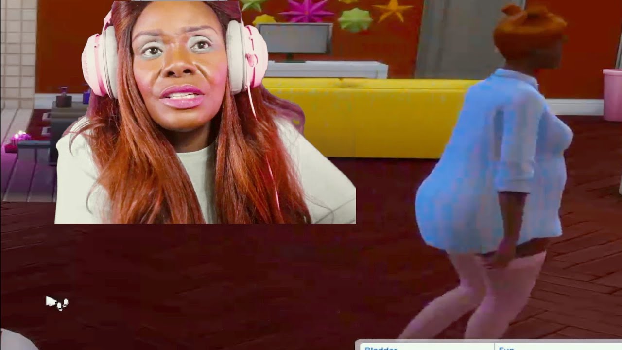 OH NO! MY SIM IS GAINING WEIGHT .. GYM TIME! SIMS 4 GAME PLAY ASMR ...