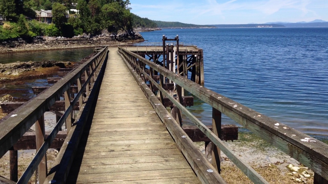 Low Tide - Van Anda Wharf - YouTube