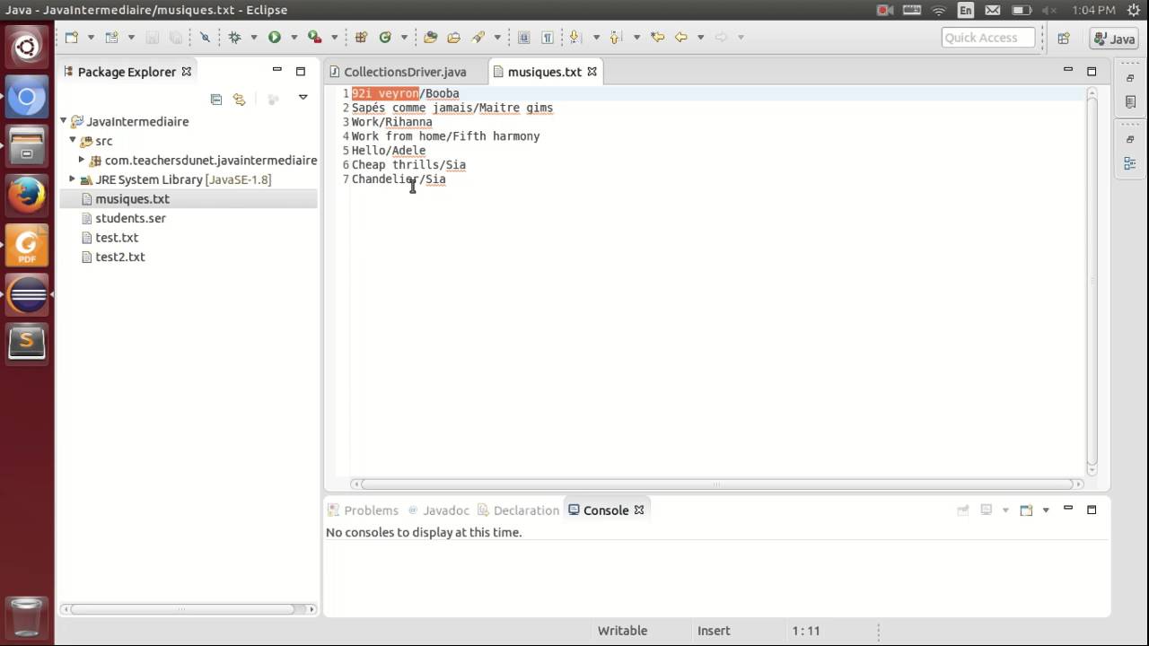 JAVA (Intermédiaire) - 100 - Les collections (Partie 1) - YouTube