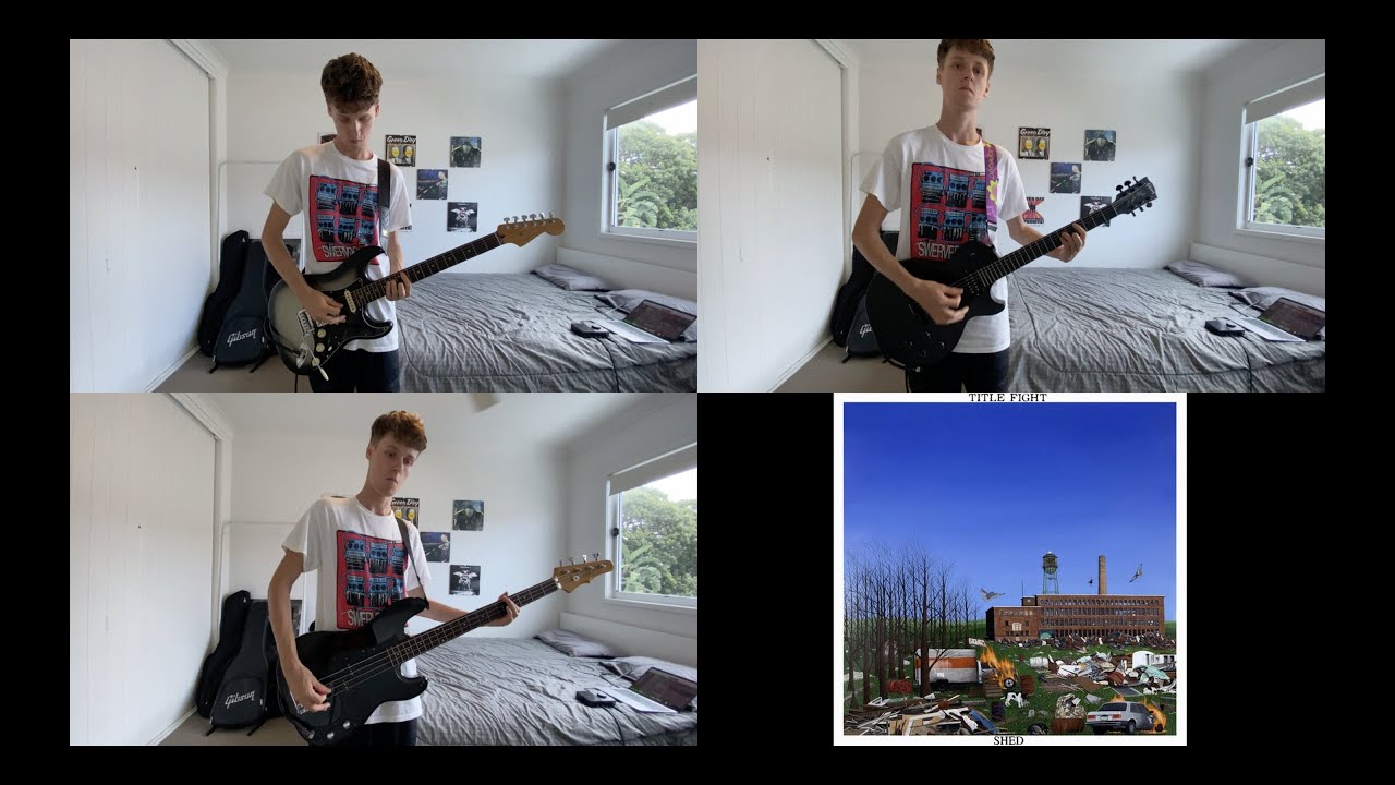 Crescent-Shaped Depression - Title Fight guitar/bass cover - YouTube