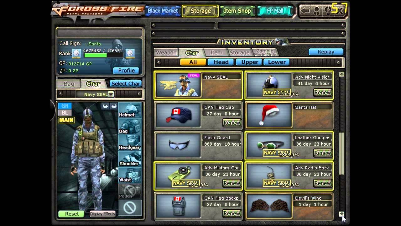 Crossfire Storage ..Santa - YouTube