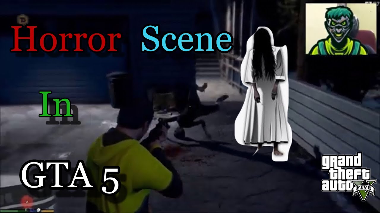 Ghost Caught In GTA 5 While Helping a Lady | Horror Scene in GTA5 ...