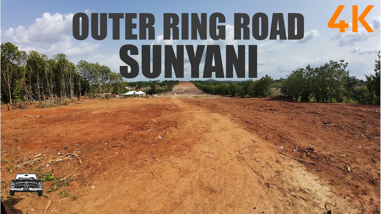 34 KM Outer Ring Road Project E01 in Sunyani Ghana 4K - YouTube