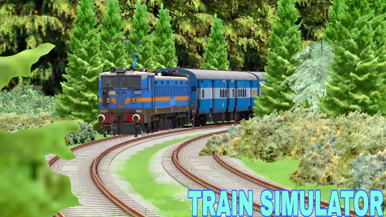 Passenger Train Duty In Train Simulator classic Pc Game Play Realistic ...