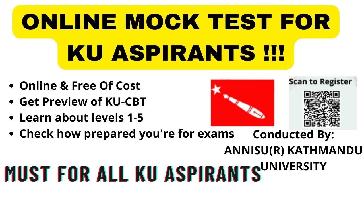 📢📢Online Mock Test for all KU Aspirants | Free , Online and Get ...