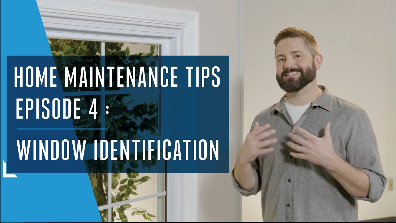 Home Maintenance Series: How to Find Window Identification - YouTube