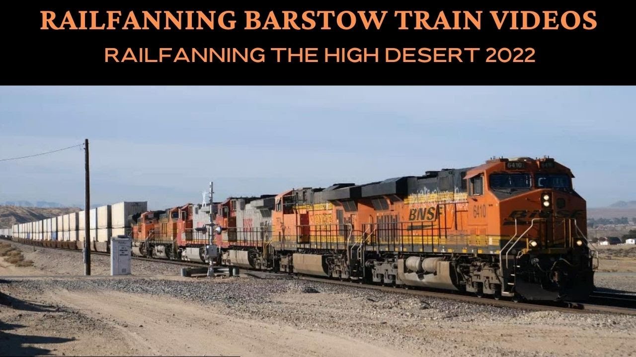 BNSF 6410 Eastbound Stack Train Cajon Sub - YouTube