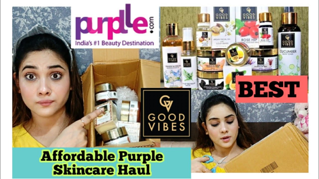 AFFORDABLE PURPLE 💜 SKINCARE HAUL/BEST SKINCARE PRODUCT - YouTube