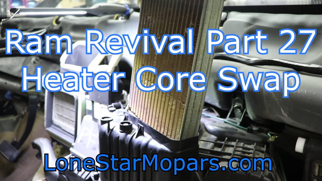 Ram Revival Part 27: Heater Core Replacement - YouTube