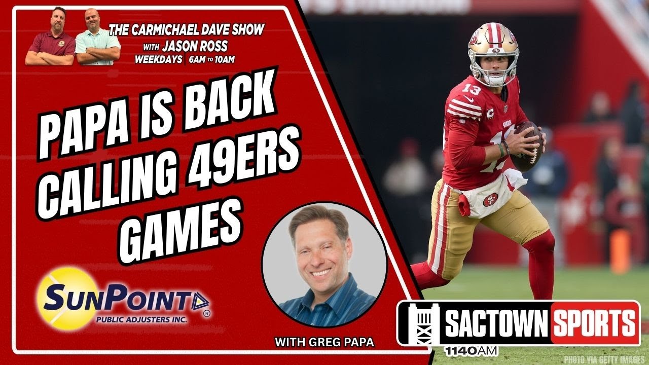 Greg Papa is BACK calling 49ers games! 👏 - YouTube