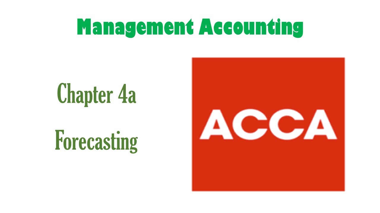 ACCA, Management Accounting, Forecasting - YouTube