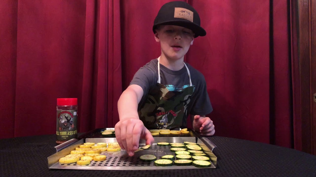 Smoked Zucchini & Squash by Chef Nick - YouTube