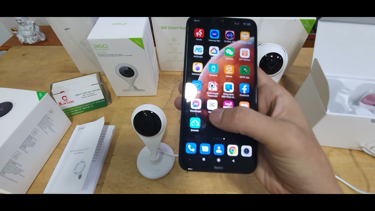 Camera quan sát 360 AC1C PRO Smart Camera AI 3Mp 25fps 130°, App Botslab - KimLong.vn - YouTube