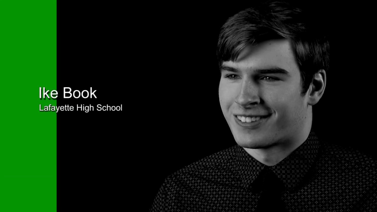 Ike Book, St. Joseph 2019 Scholar-Athlete, Lafayette High School - YouTube