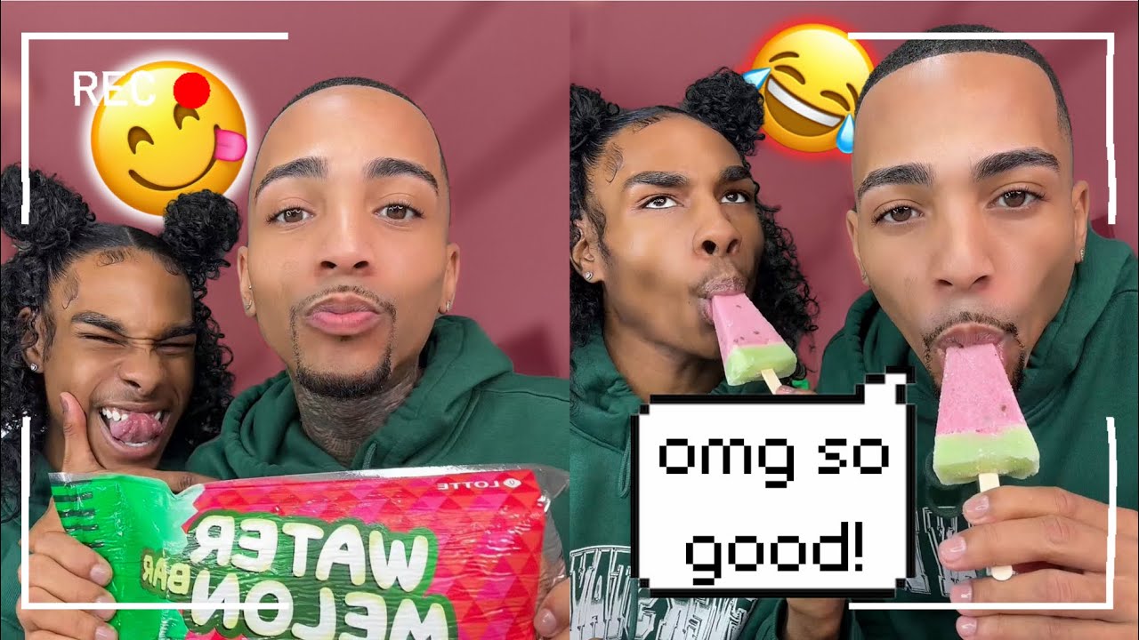 WE TRIED KOREAN WATERMELON POPSICLES - YouTube