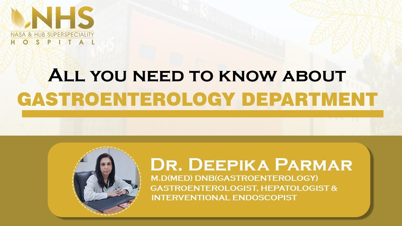All you need to know about Gastroenterology Department - YouTube
