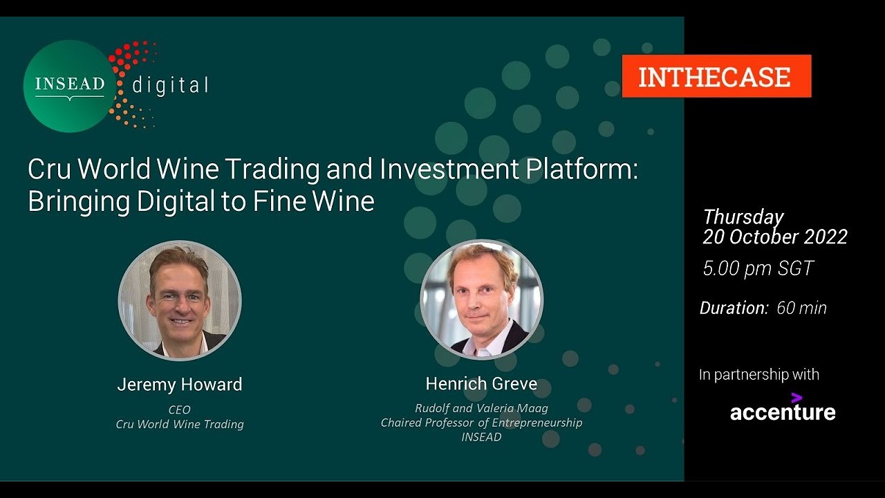 Cru World Wine Trading and Investment Platform: Bringing Digital to ...