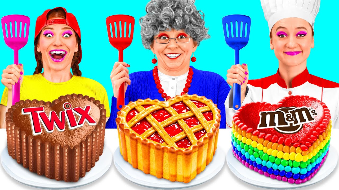 Me vs Grandma Cooking Challenge | Funny Situations and Fails by PaRaRa ...
