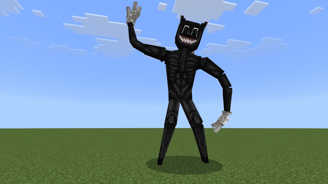 The Art of Trevor Henderson V2 CARTOON CAT MOD In Minecraft PE - YouTube