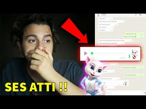MY TALKING ANGELA BANA SES KAYDI ATTI! (Tehdit Etti)