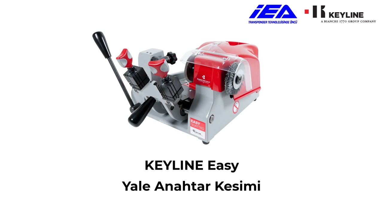 Keyline Easy Yale Anahtar Kesimi - YouTube