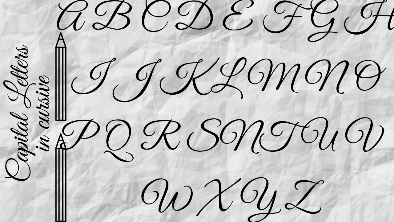 Fancy Cursive Capital T