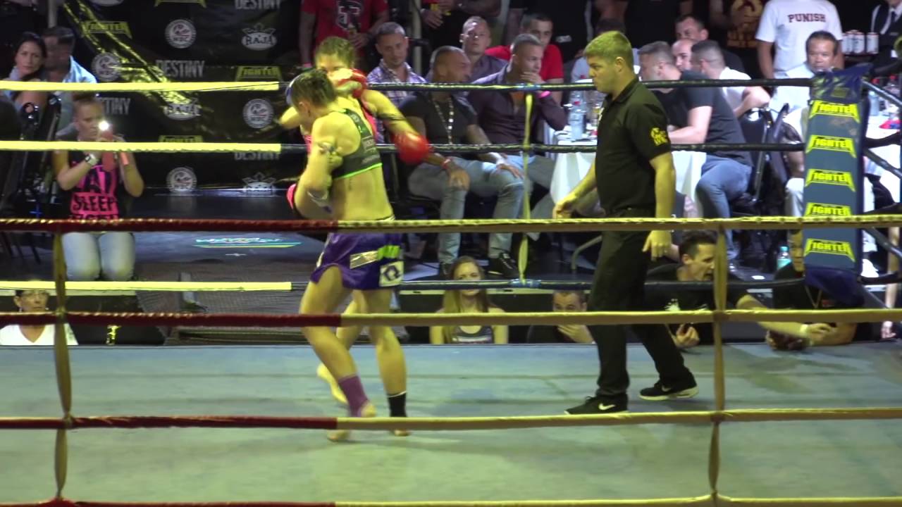 2016 Destiny Six Muay Thai Fight 11 Sam Brown vs Yolanda Schmidt - YouTube