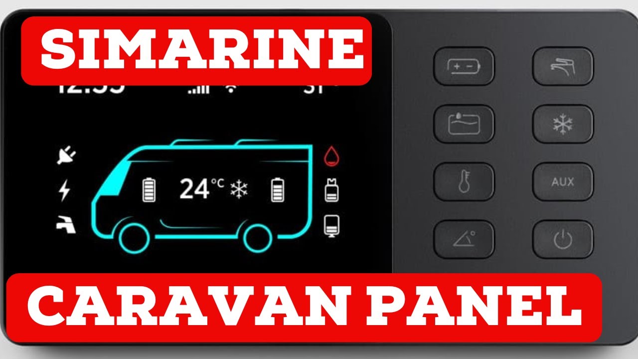 Prezentacja Simarine Caravan Panel - YouTube
