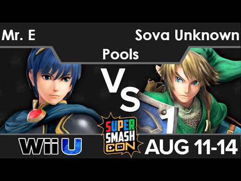 SSC16 - SS | Mr. E (Marth) vs VEL | Sova Unknown (Link) Pools - Smash 4 - YouTube
