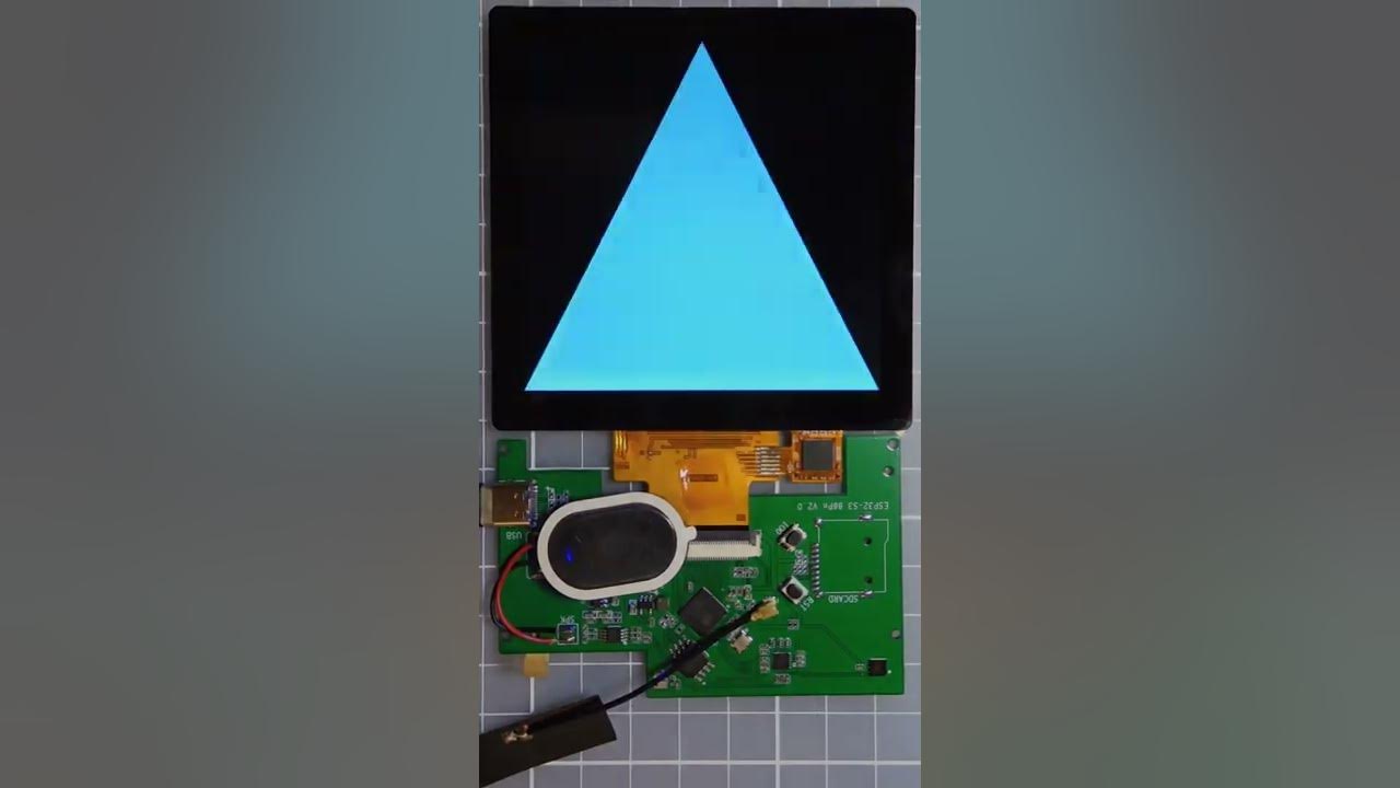 Arduino_GFX ESP32S3 RGB+SPI ST7701 - YouTube