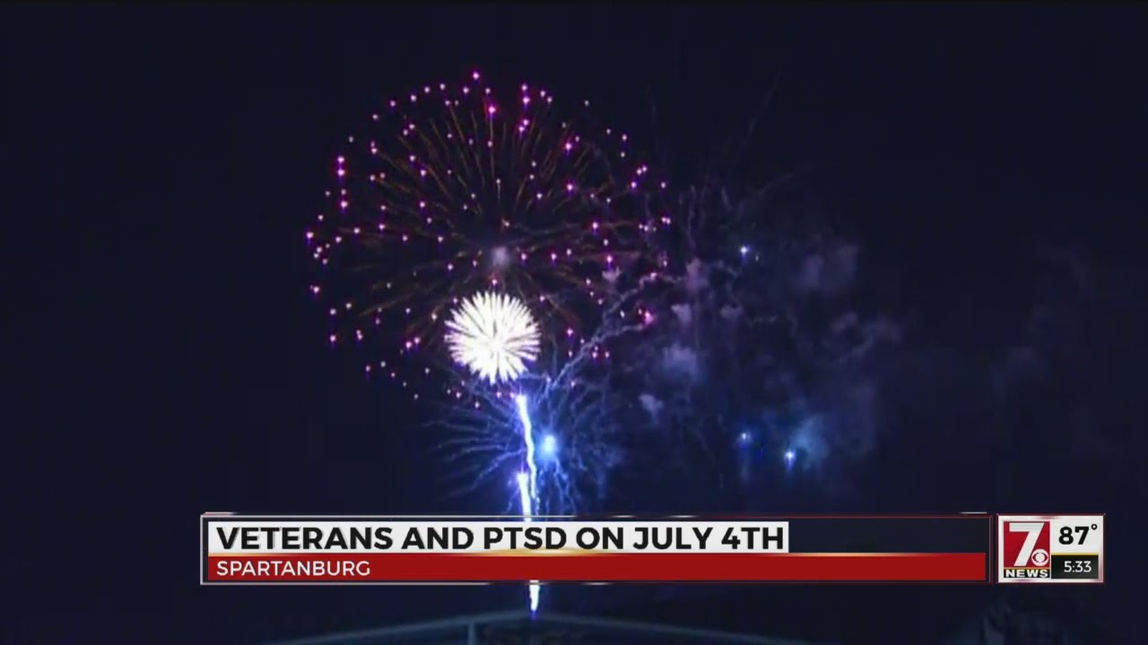 Fourth of July fireworks a concern for veterans with PTSD - YouTube