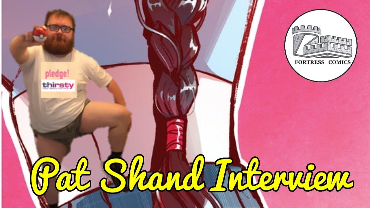 Pat Shand stops by to chat about Azza the Barbed, and Cheeky. - YouTube