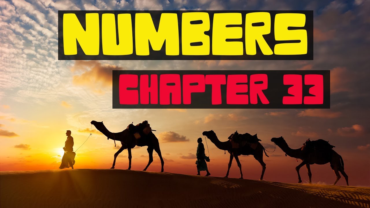 Numbers Chapter 33: Read the Bible with me! - YouTube