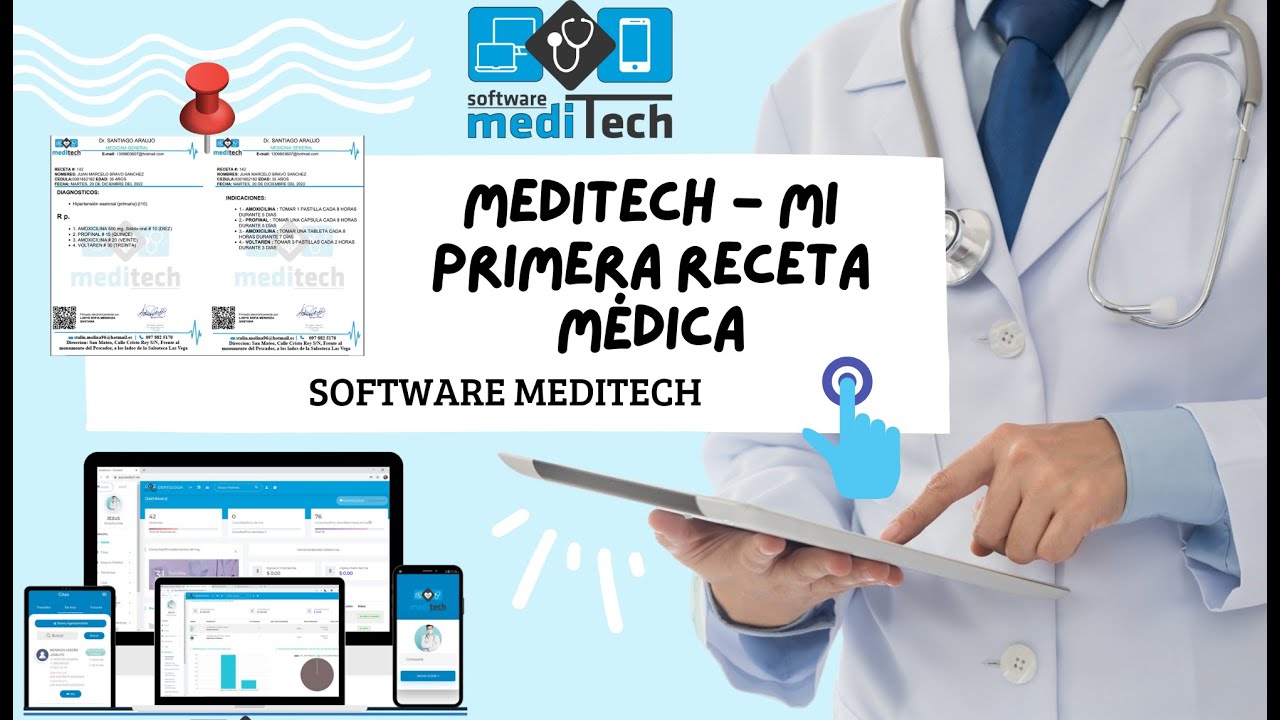CÓMO LLENAR LA RECETA EN MEDITECH - YouTube