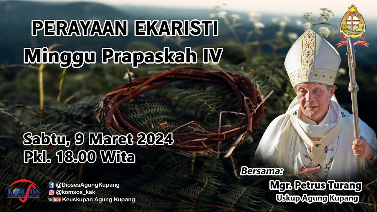 Perayaan Ekaristi Minggu Laetare - Minggu Prapaskah IV & Penguman Uskup ...