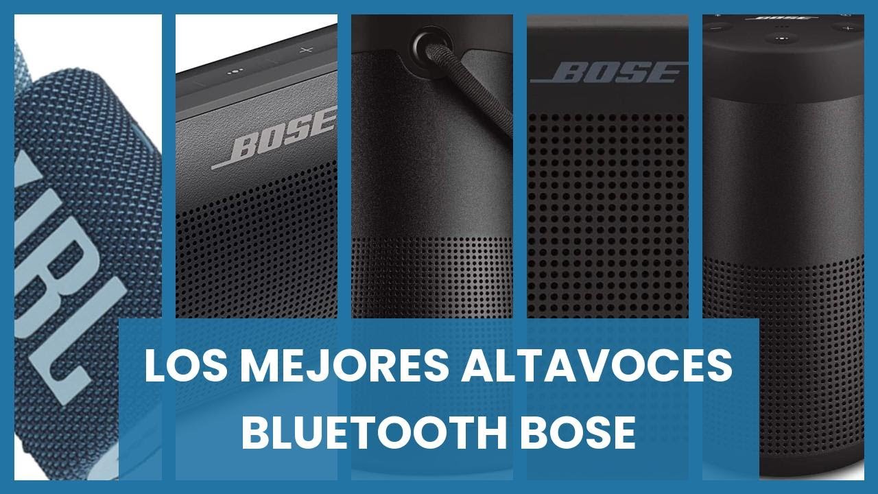 Altavoz bluetooth bose: Los mejores altavoces Bluetooth Bose - YouTube