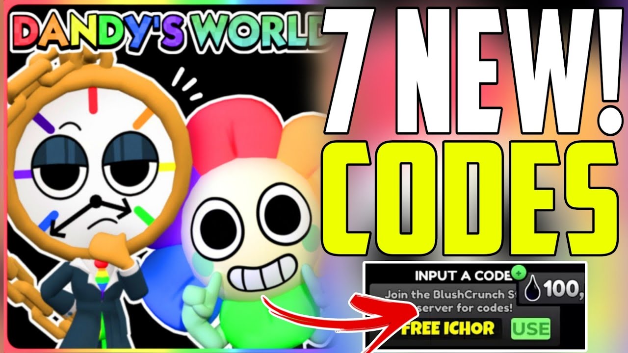 NEW UPDATE DANDY'S WORLD ROBLOX CODES 2025 - DANDYS WORLD CODES 2025 ...