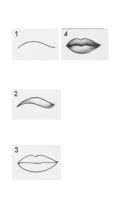 👉 “Realistic Lips Drawing ️ | Step by Step Tutorial | Pencil Sketch # ...