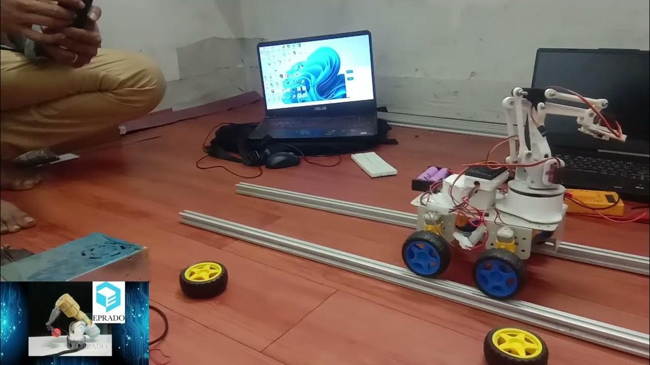 DIY AGV WITH ROBOTIC ARM - YouTube