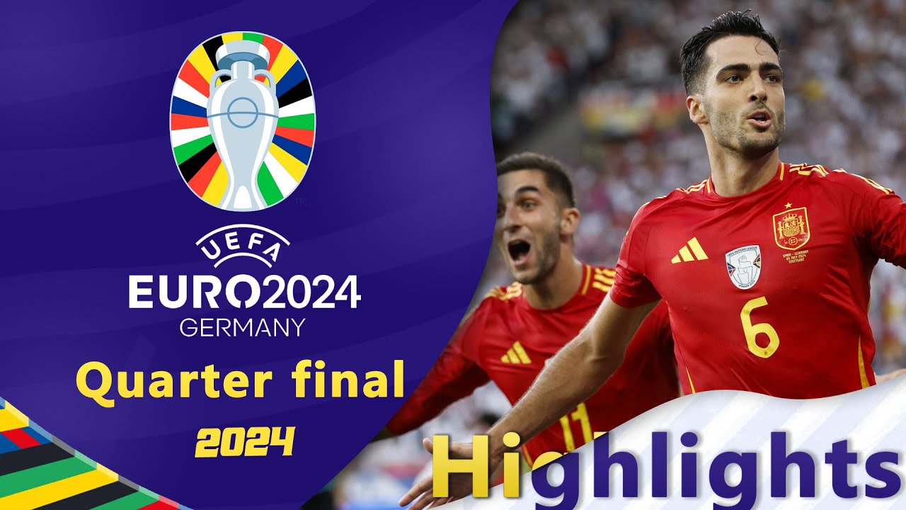 UEFA Euro 2024 Quarter-Final Goals Highlights - YouTube