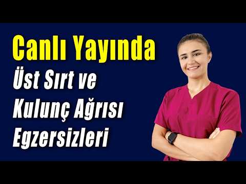 Canlı Yayında Kulunç ve Üst Sırt Ağrısı Egzersizleri (EYLÜL 2026) #aktifizyo  #fizyoterapist