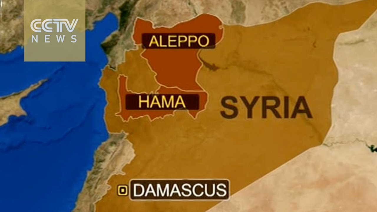 Syria forces seize rebel-held areas of Hama - YouTube