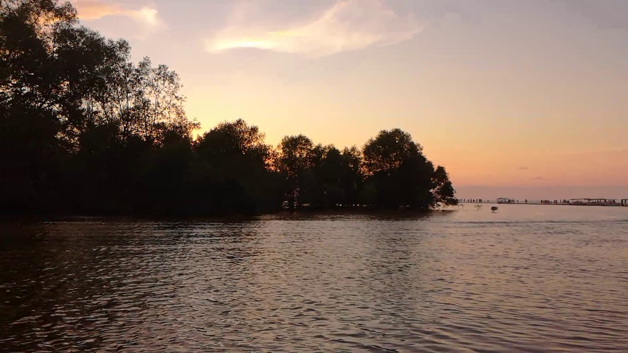 Sunset di muara bongawan - YouTube