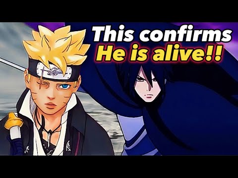 Sasuke is ALIVE in two blue vortex! - YouTube