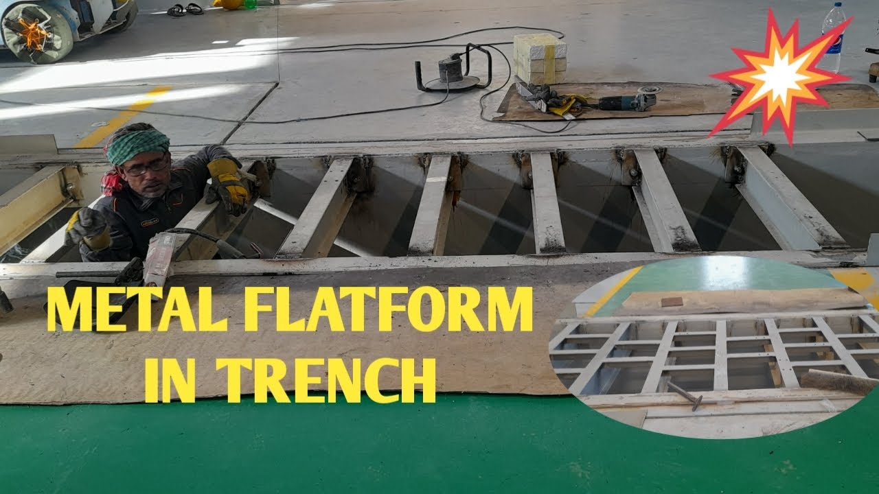 Part 1.How to make metal FLATFORM axis in trench - YouTube